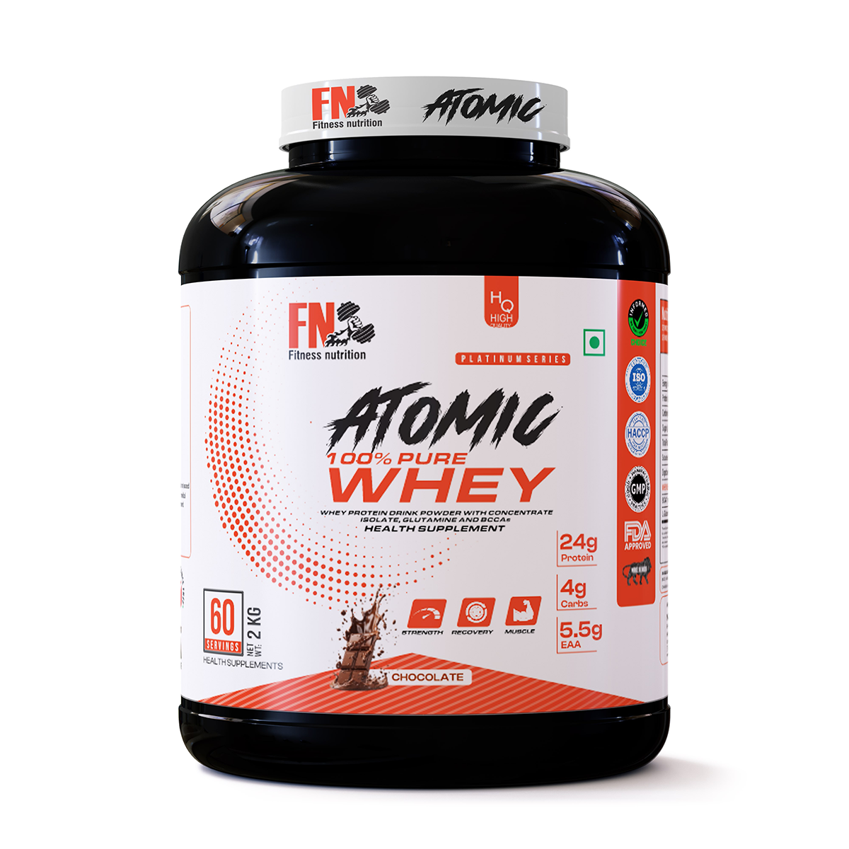 Atomic ISO Whey -Platinum Series – NutraBlend Pride